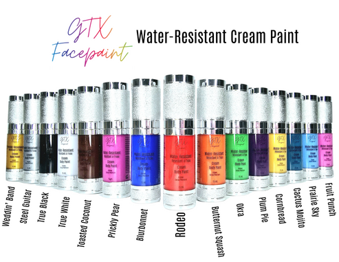 Water-Resistant Cream KITS (REG + NEON) – GTX Facepaint